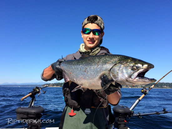 Jeff Head and Presidents Point Chinook Salmon Fishing