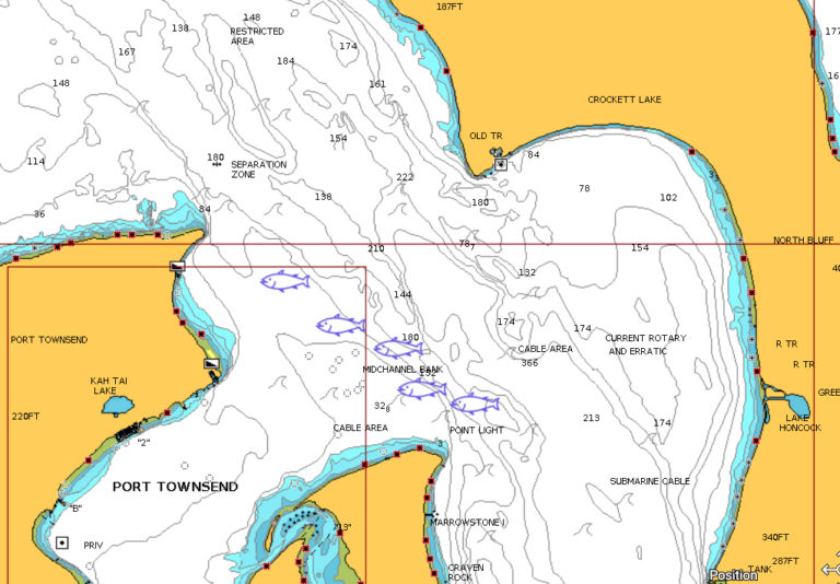 Mid Channel Bank Chinook Salmon Fishing