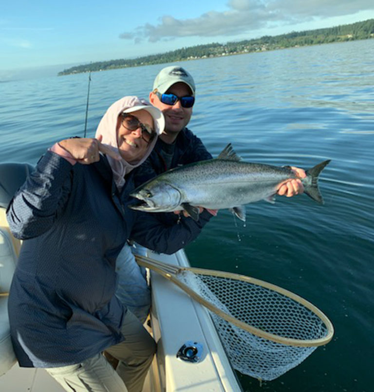 Seattle Salmon Fishing June 16