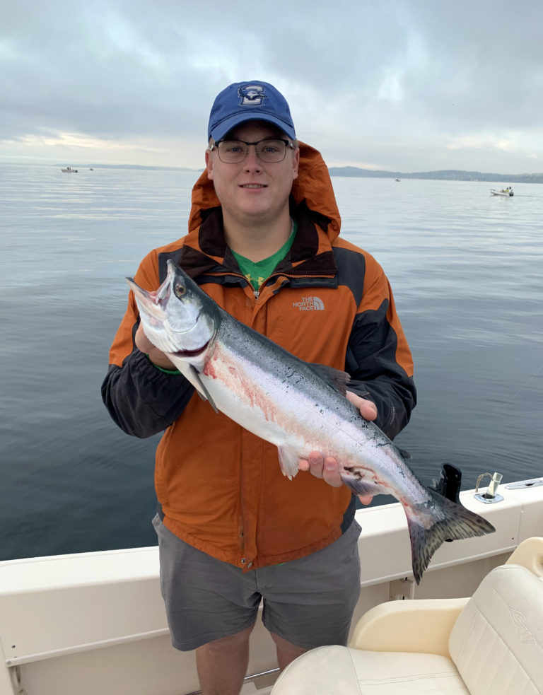 Mooching for Pink, Coho and Chinook Salmon in One Day!