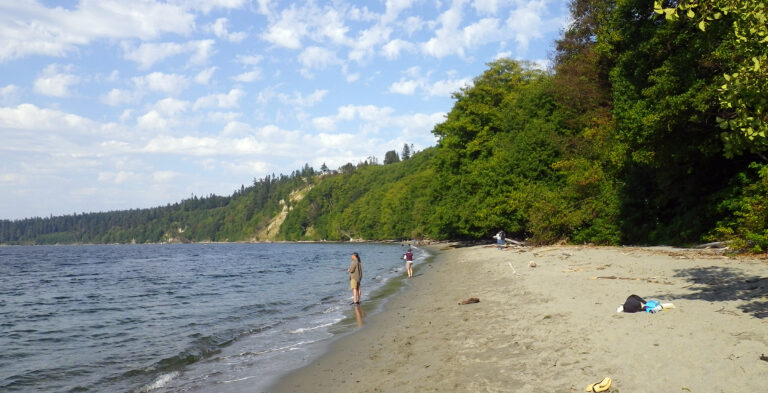Puget Sound’s Beaches – Salmon Fishing from Shore
