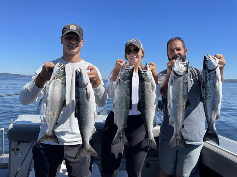 Seattle Salmon Fishing Report - August 2022 - Riptidefish