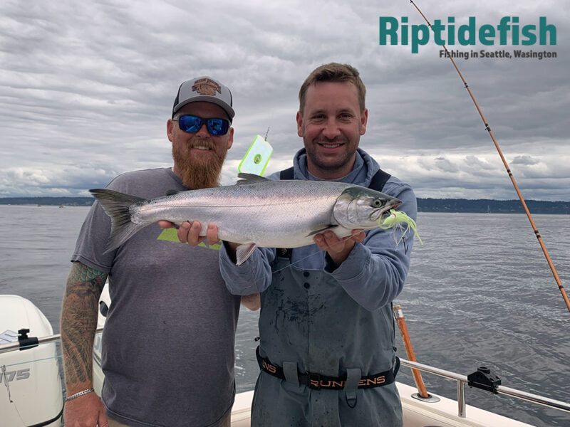 Seattle Salmon and Crab with Messing Around Charters