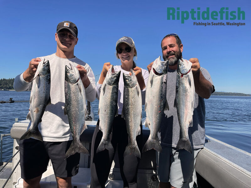 Seattle Salmon Fishing Report – August 2022